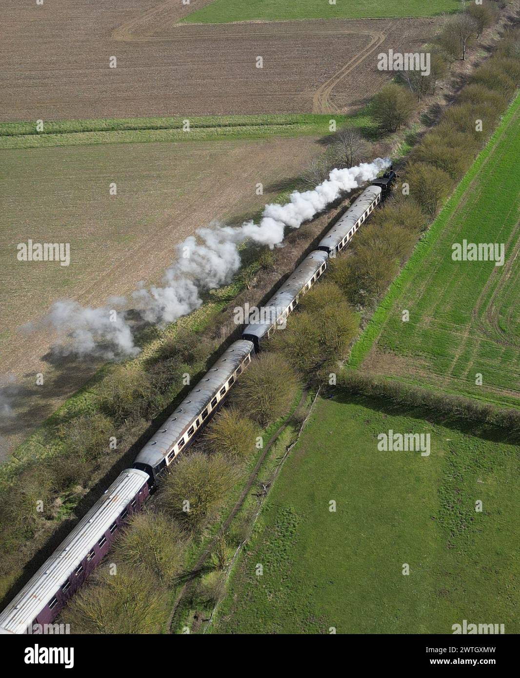 Peterborough, UK. 16th Mar, 2024. The No. 656 'Tinkerbell' Danish F ...