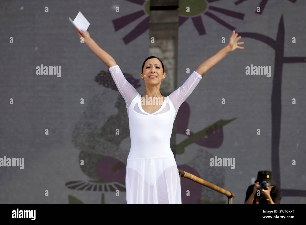 Mexico City, Mexico. 17th Mar, 2024. Elisa Carrillo Cabrera, the main ...