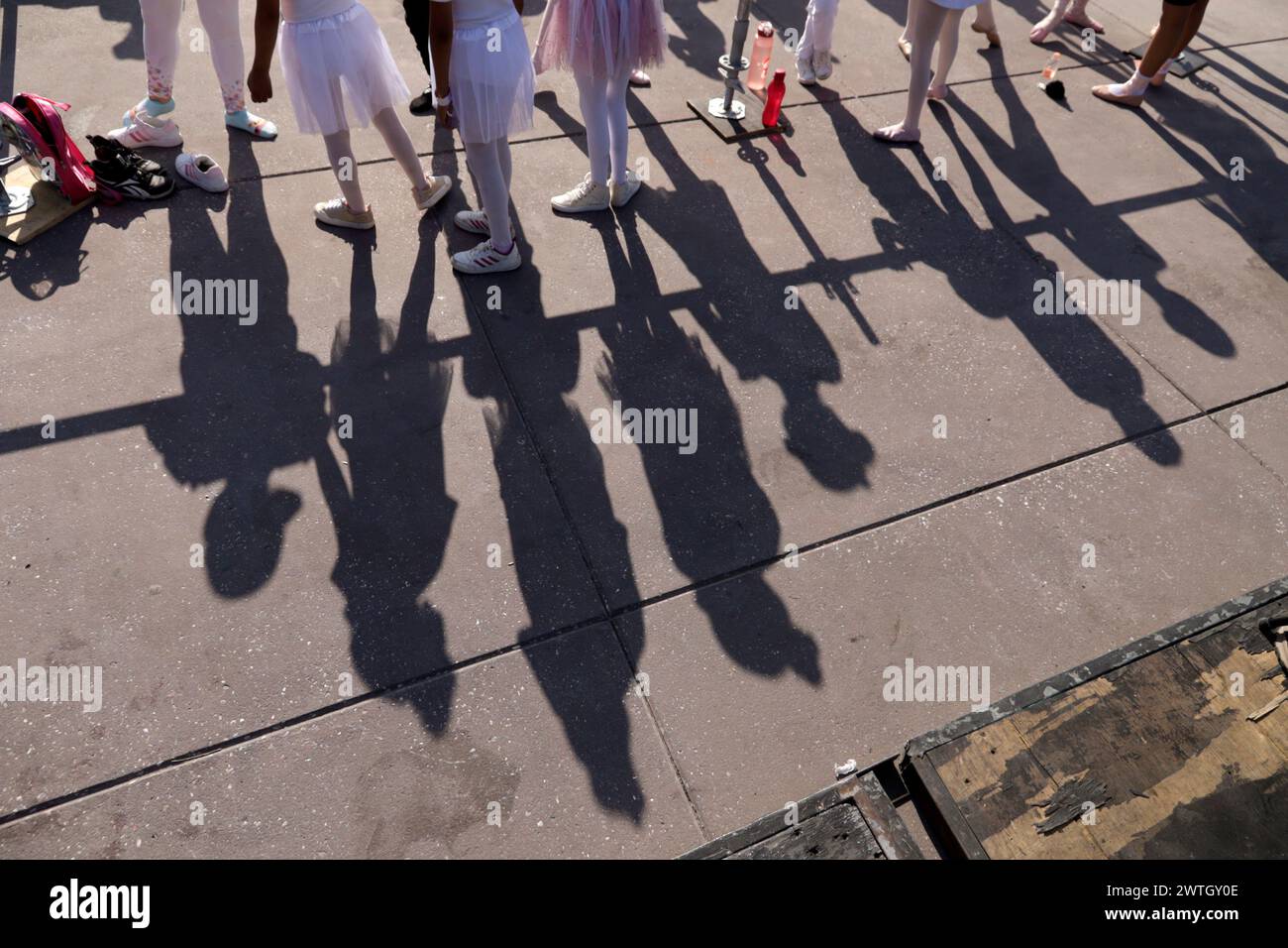 Mexico City, Mexico. 17th Mar, 2024. Female students from various dance ...