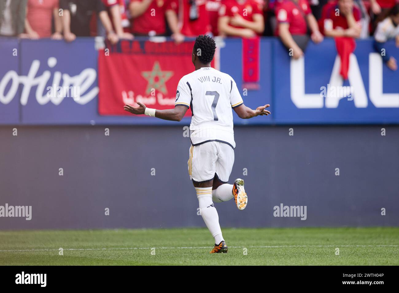 Vinicius Junior 'Vini Jr' of Real Madrid CF celebrates after scoring ...
