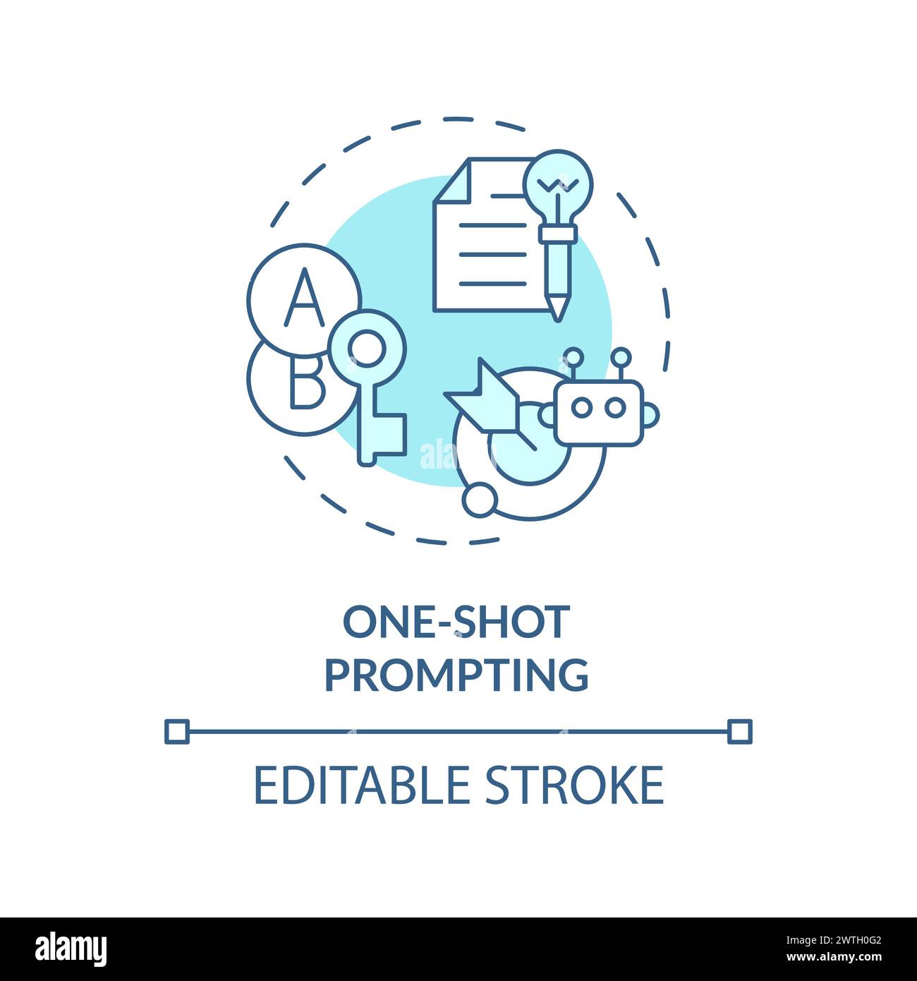 One shot learning Stock Vector Images - Alamy