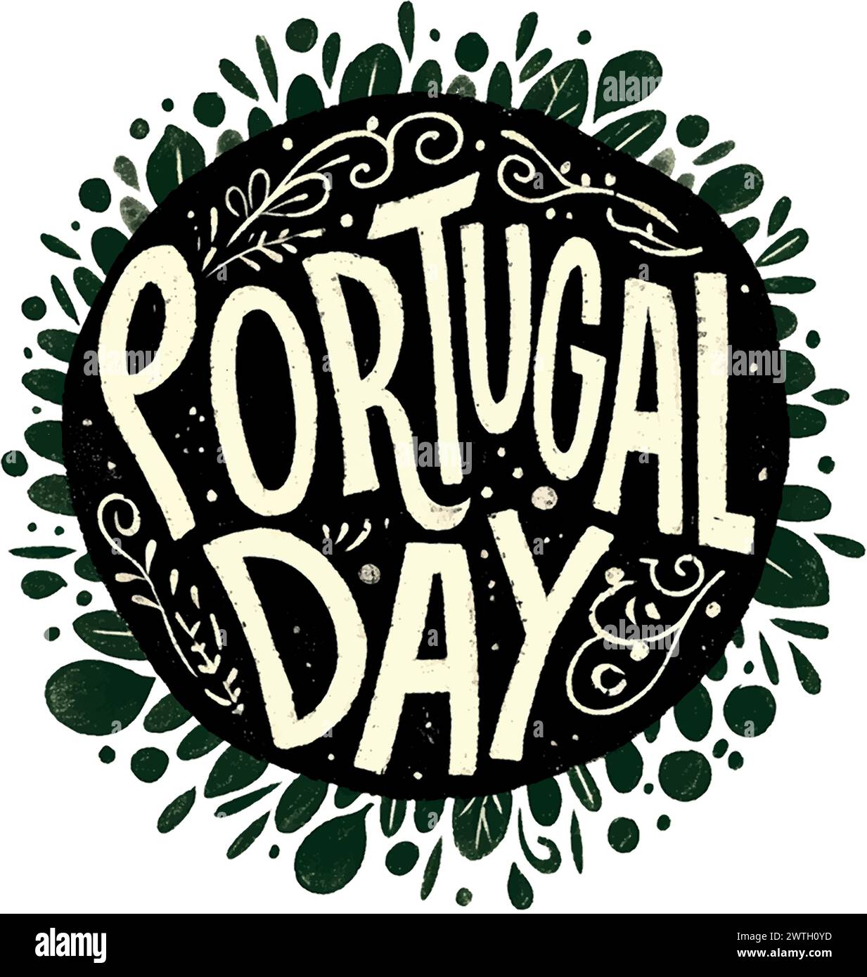 Handwritten sign in portugal Stock Vector Images - Alamy