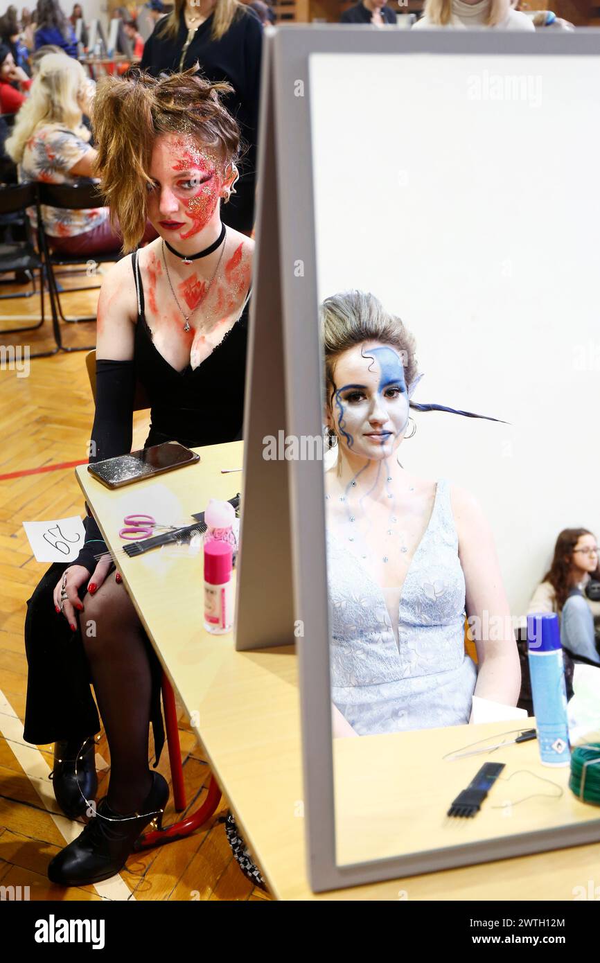 The 9th National competition for students "Young hairdressing master ...