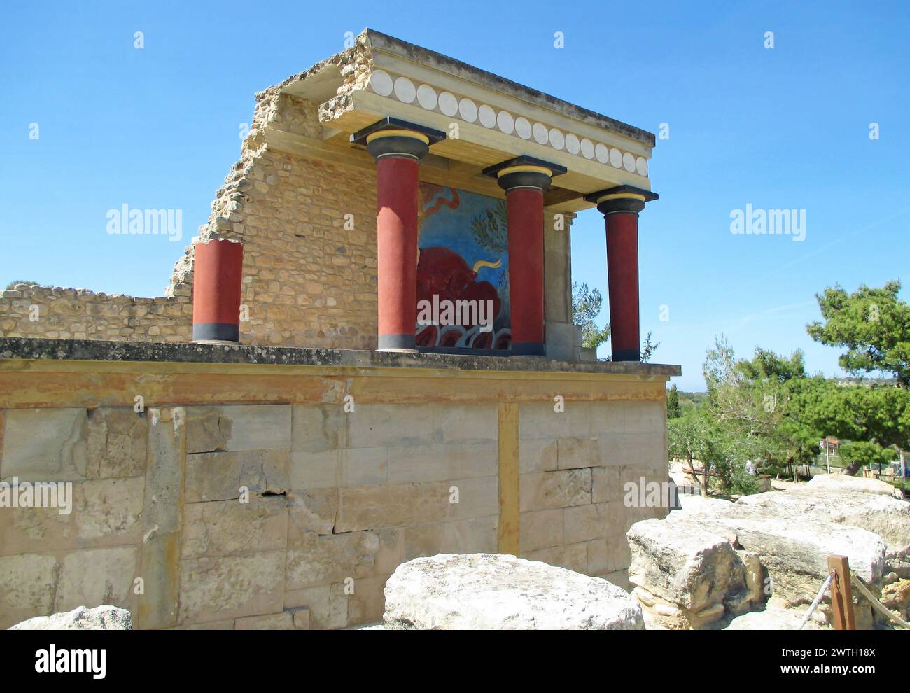Reconstructed Ancient Customs House at the North Entrance of the Palace ...