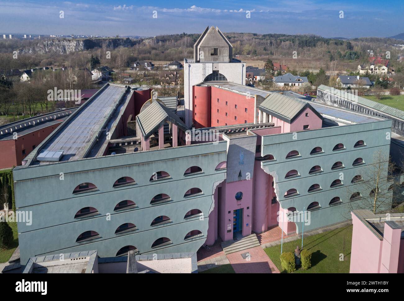 Higher theological seminary of the resurrection priests hi-res stock ...