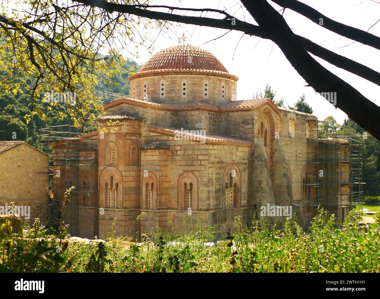 Dafni Monastery, a masterpiece of Middle Byzantine Architecture Located ...