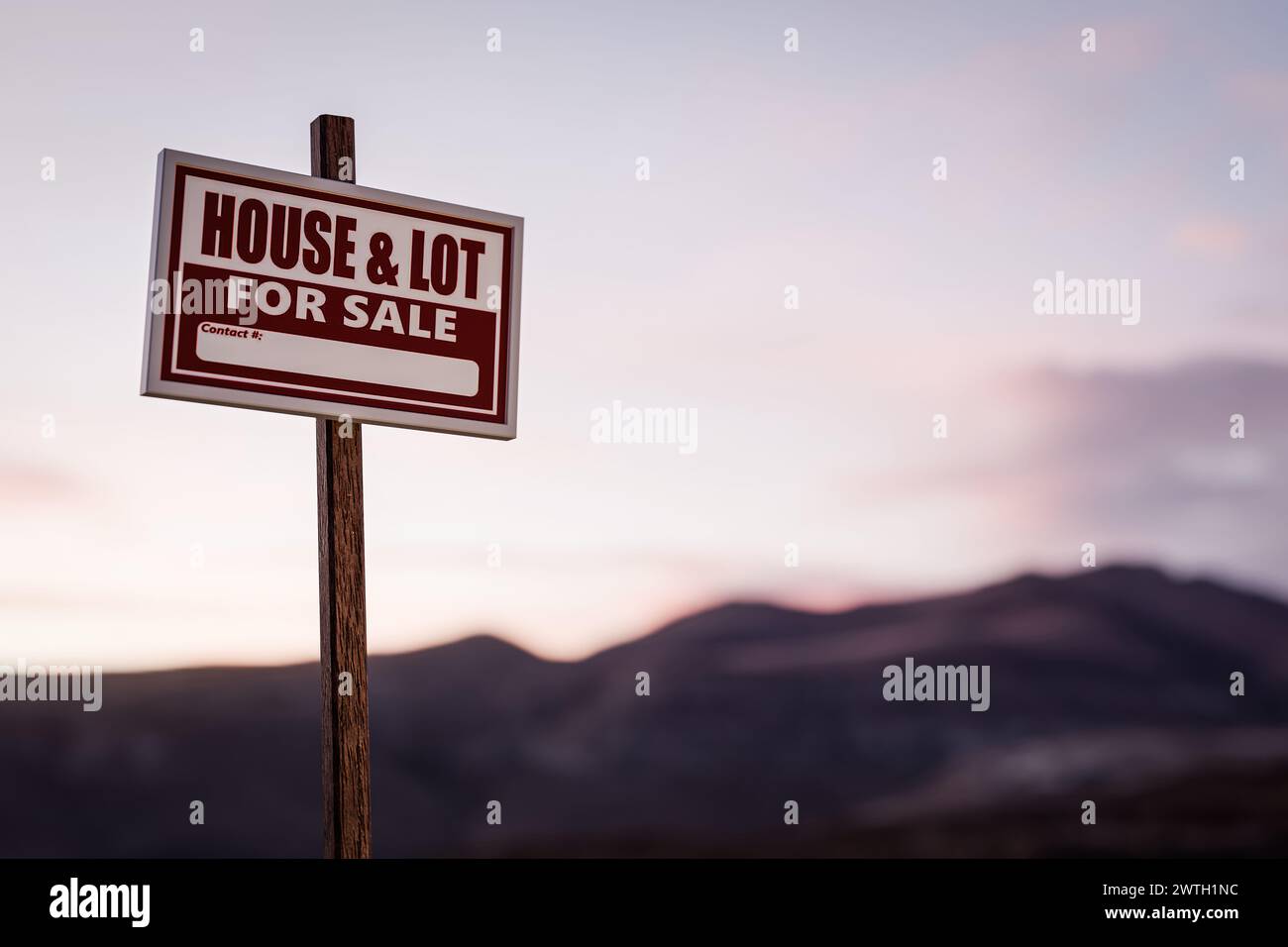 Lot for sale sign hi-res stock photography and images - Alamy