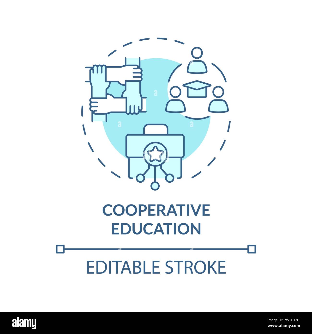 Integrated education Stock Vector Images - Alamy