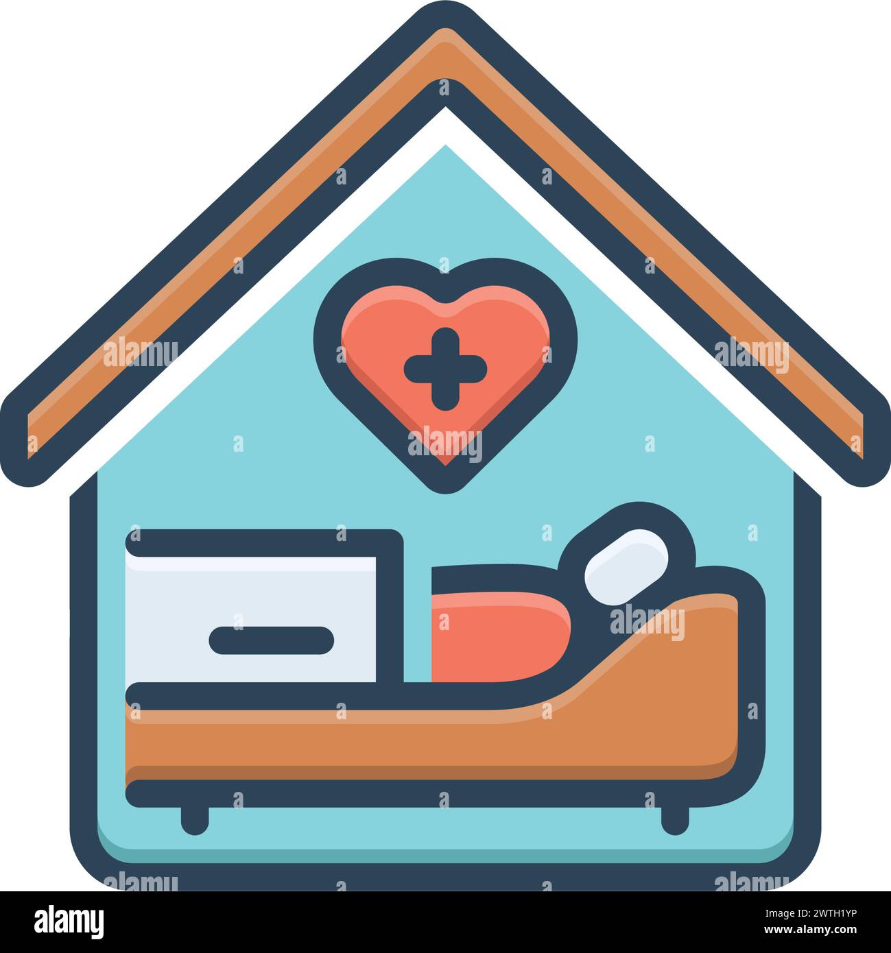 Hospice vector vectors Stock Vector Images - Alamy