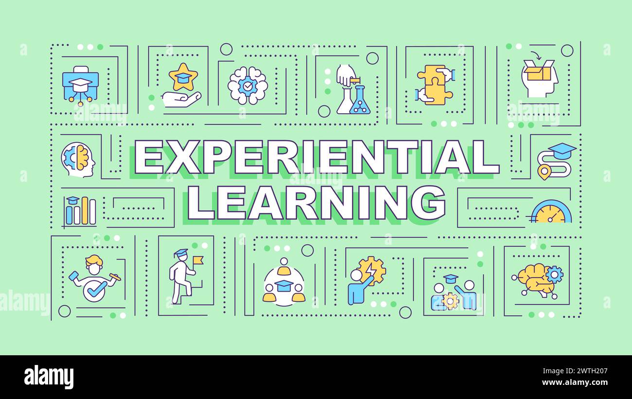 Experiential learning green word concept Stock Vector Image & Art - Alamy
