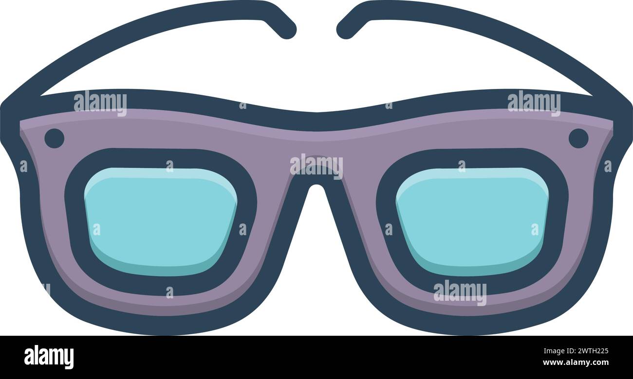 Icon for glasses, spec Stock Vector Image & Art - Alamy