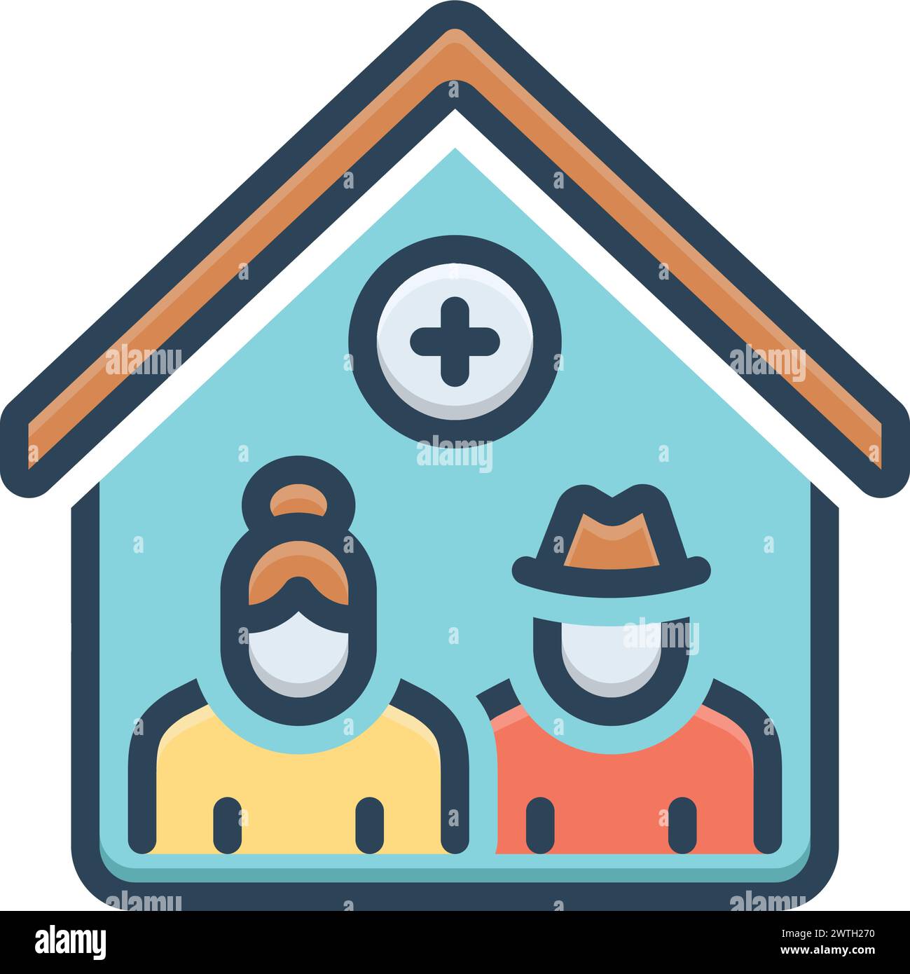 Nursing home Cut Out Stock Images & Pictures - Alamy