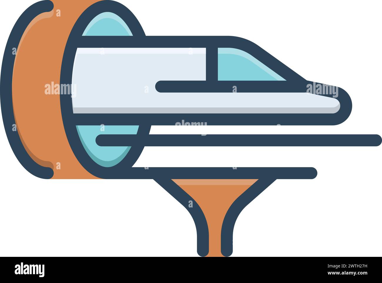 Hyperloop Stock Vector Images - Alamy