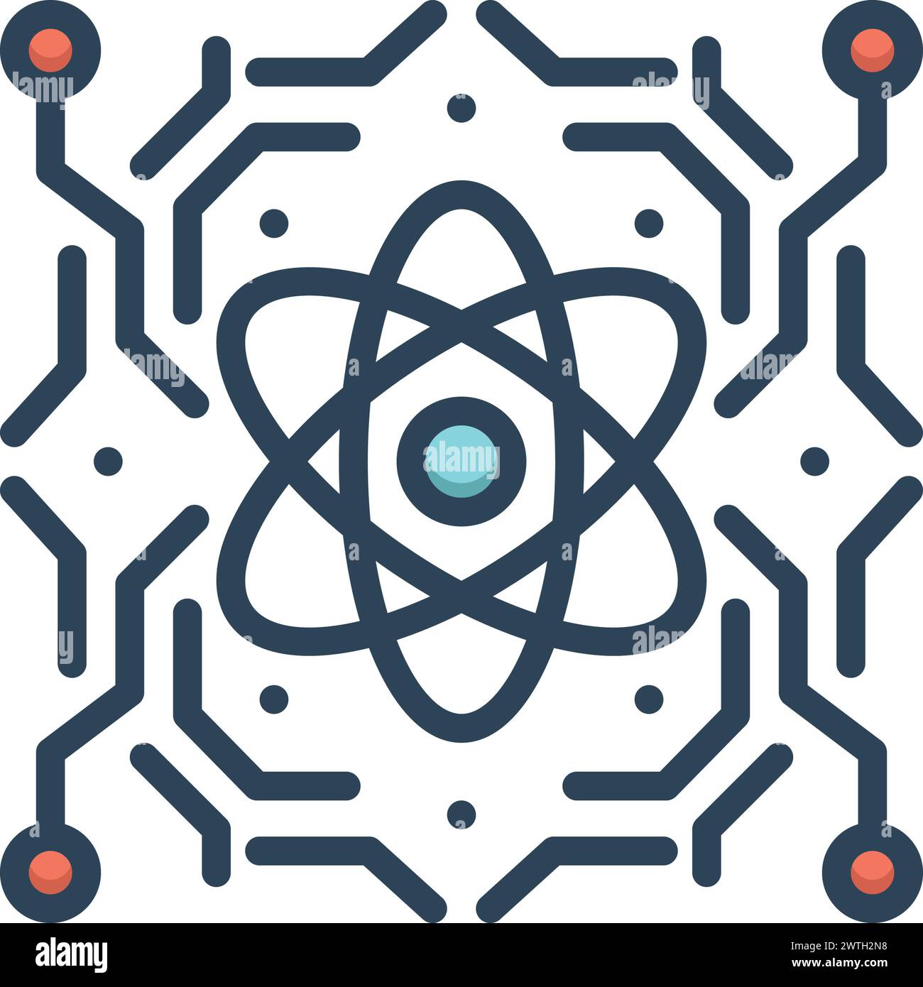 Quantum artificial intelligence Cut Out Stock Images & Pictures - Alamy