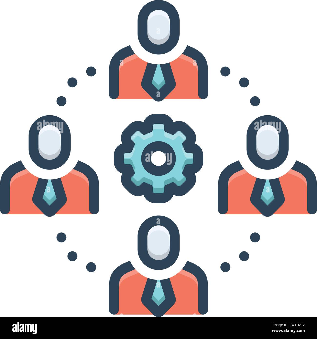 Icon for collaboration, copartnership Stock Vector Image & Art - Alamy