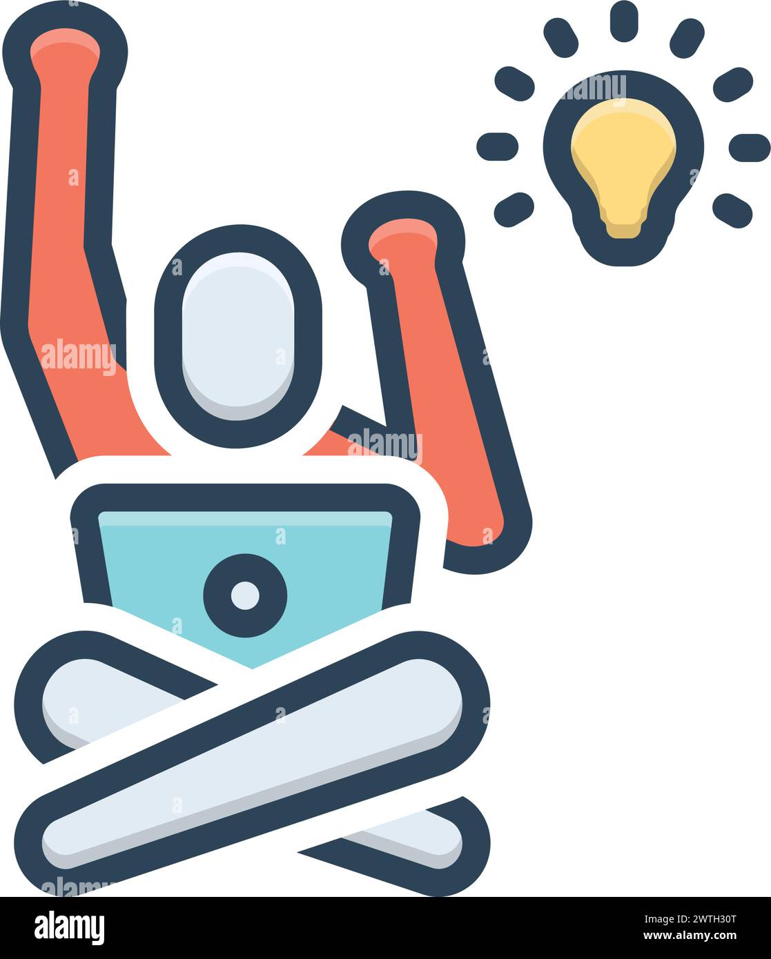 Icon for having idea, having Stock Vector Image & Art - Alamy