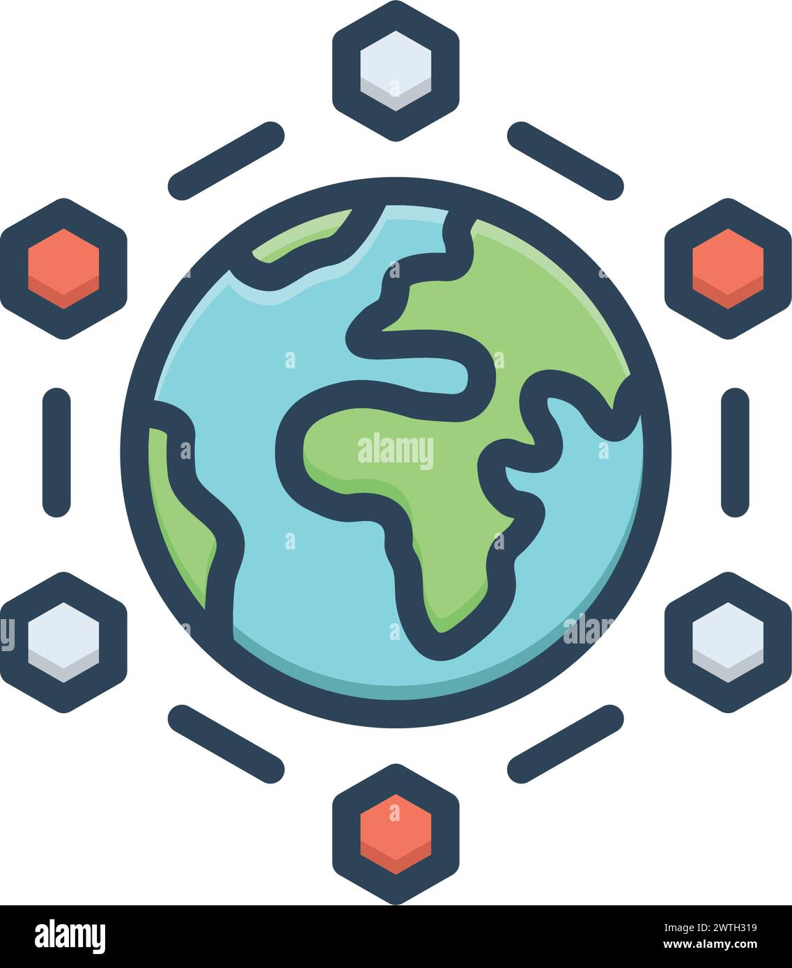 Icon for internet, globalization Stock Vector Image & Art - Alamy