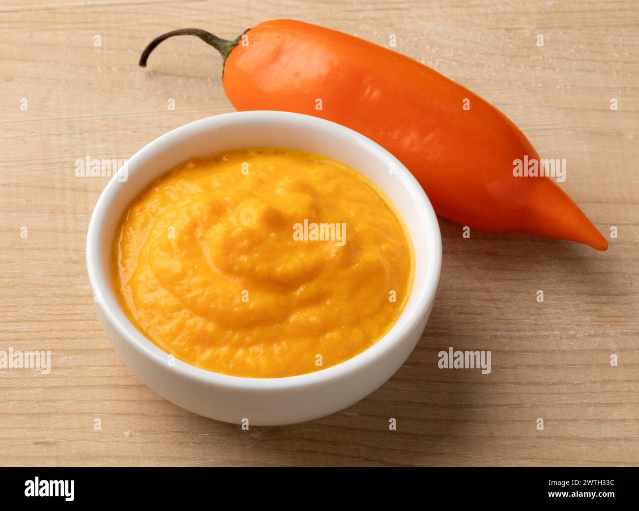 Aji amarillo sauce hi-res stock photography and images - Alamy