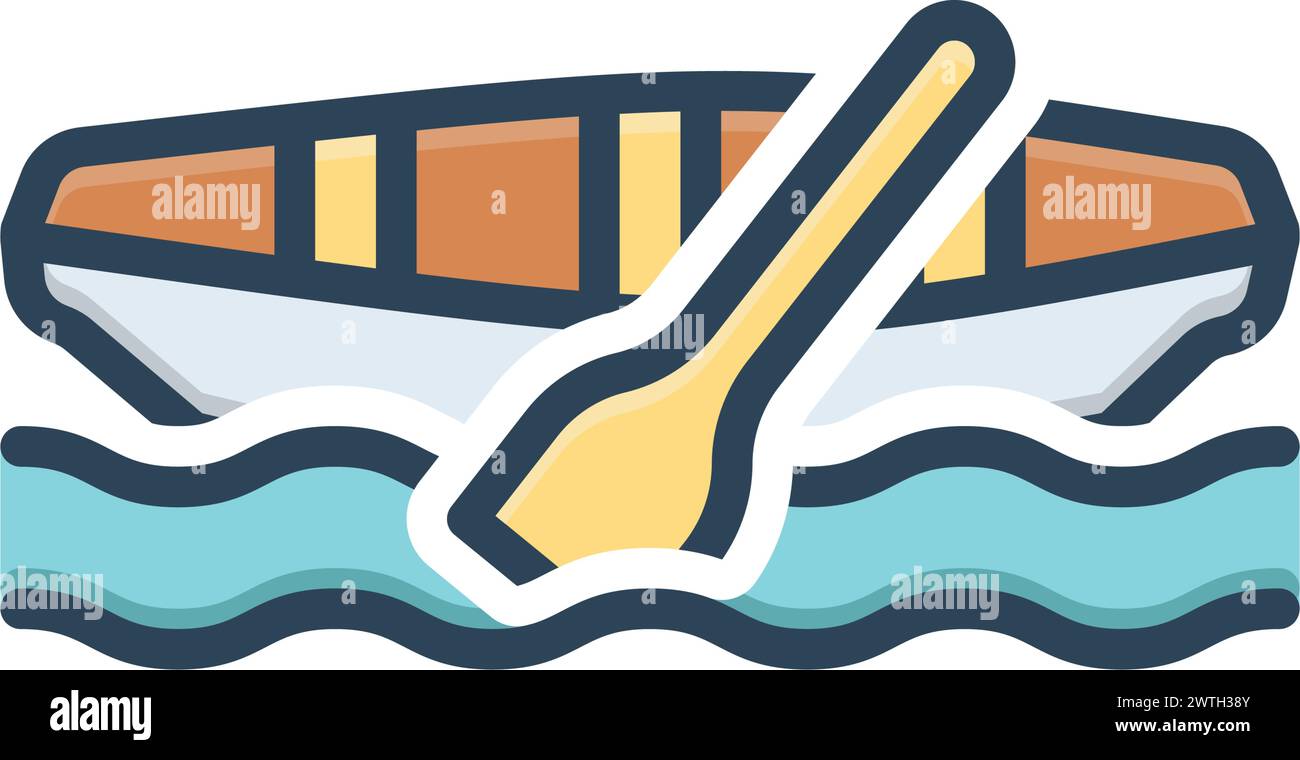 Icon for rowing boat, rowing Stock Vector Image & Art - Alamy