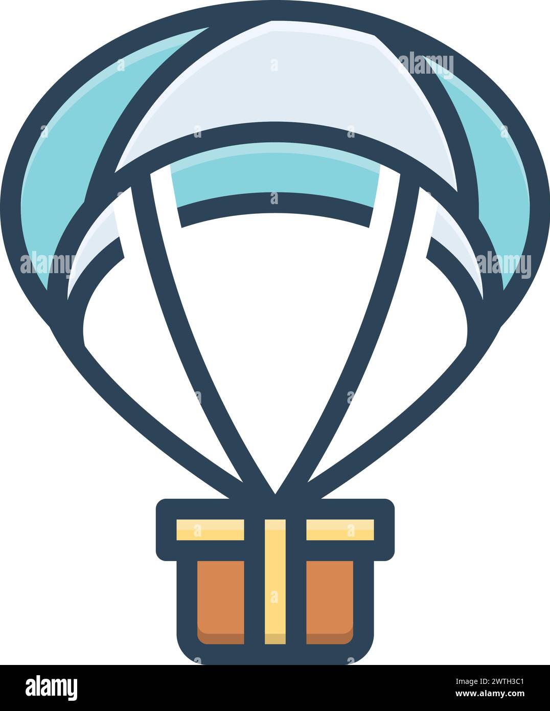 Airdrop vector vectors hi-res stock photography and images - Alamy