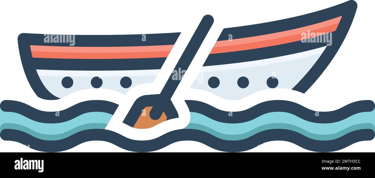 Icon for rowing boat, rowing Stock Vector Image & Art - Alamy