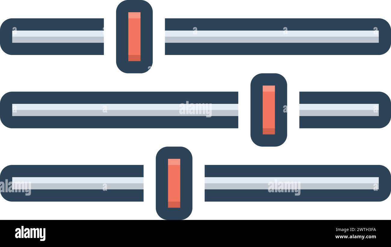 Icon for adjustment, control Stock Vector Image & Art - Alamy