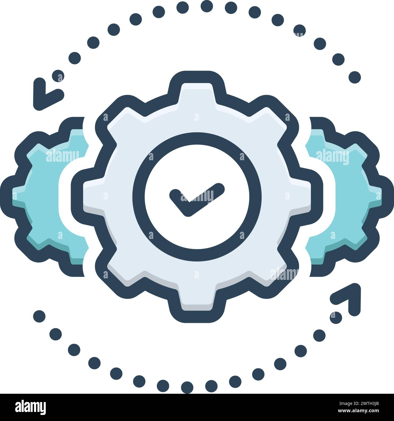 Efficient Operation Stock Vector Images Alamy