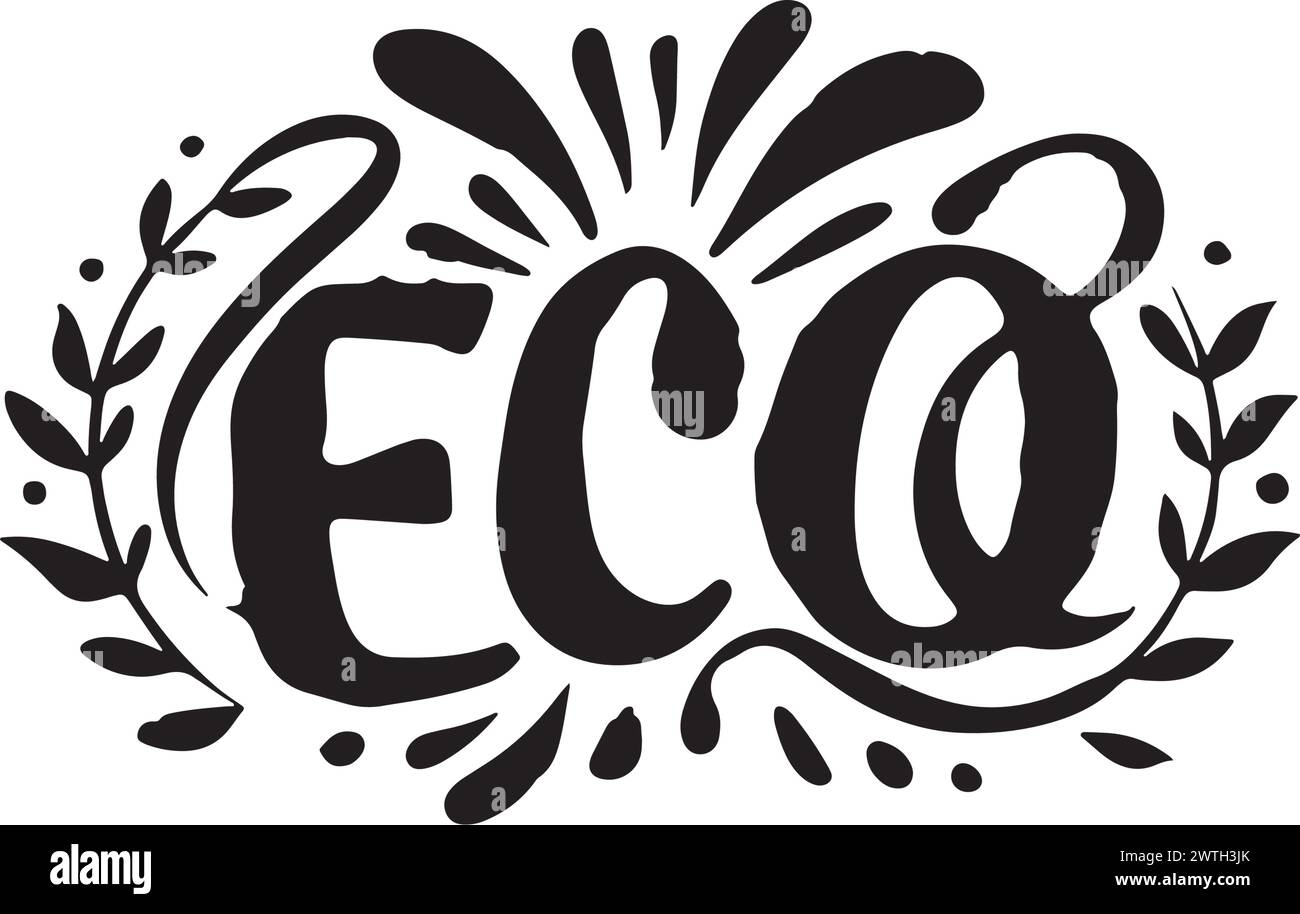 Organic text written word Stock Vector Images - Alamy