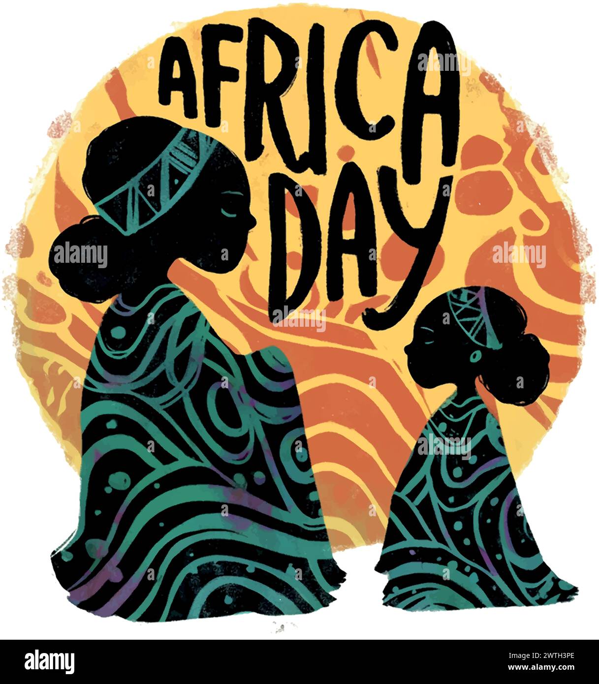 Africa woman child Cut Out Stock Images & Pictures - Alamy