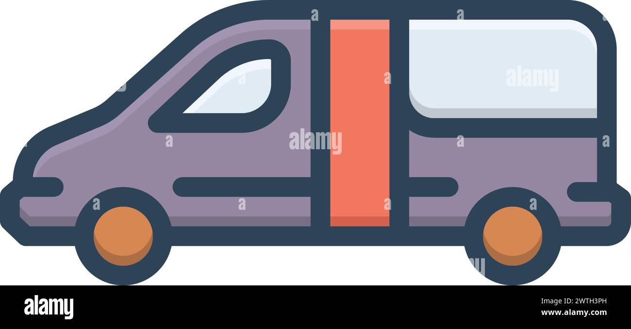 Icon for van, vehicle Stock Vector Image & Art - Alamy