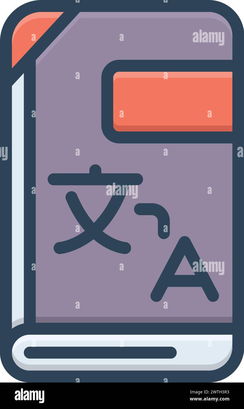 Icon for language course, language Stock Vector Image & Art - Alamy