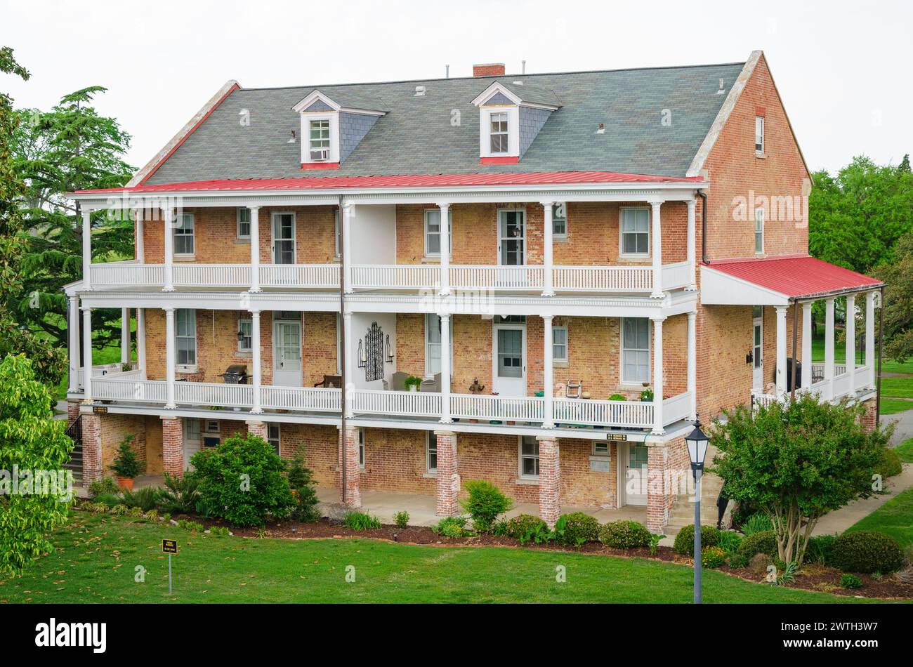 Fort Monroe National Monument, in Hampton, Virginia, at Old Point ...