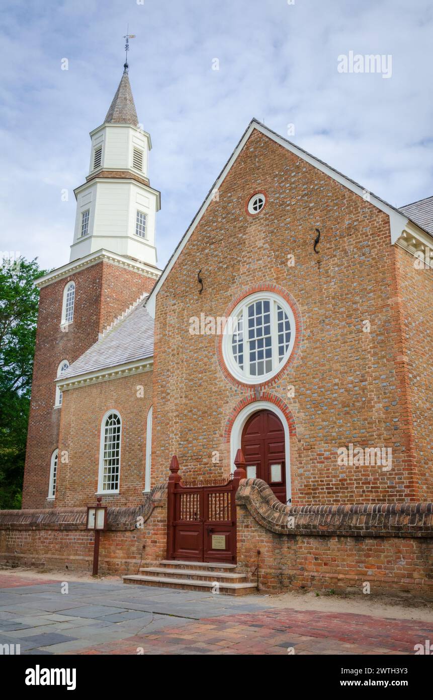 The “Historic Triangle” Historical Colonial Williamsburg in Virginia ...
