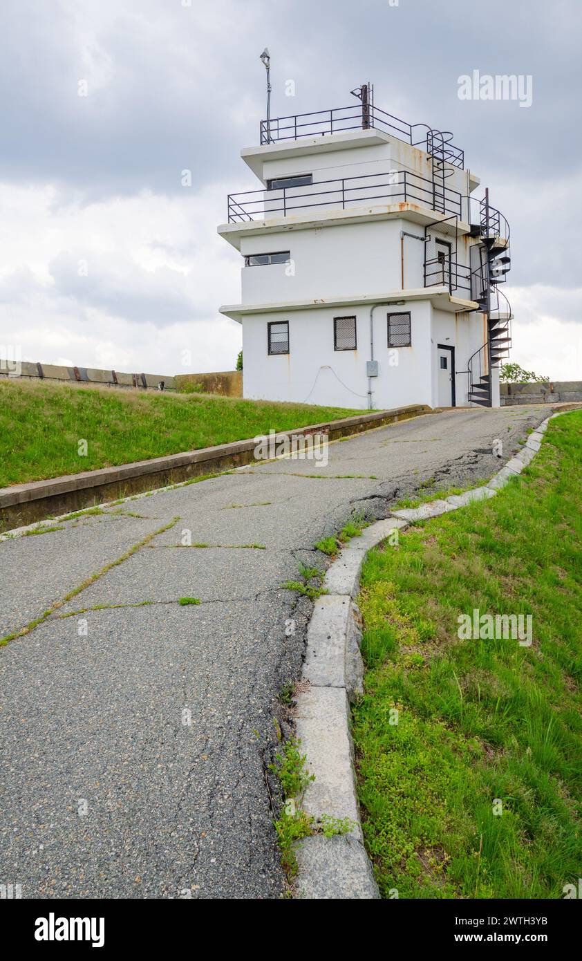 Fort Monroe National Monument, in Hampton, Virginia, at Old Point ...