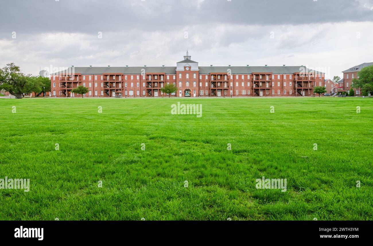 Fort Monroe National Monument, in Hampton, Virginia, at Old Point ...