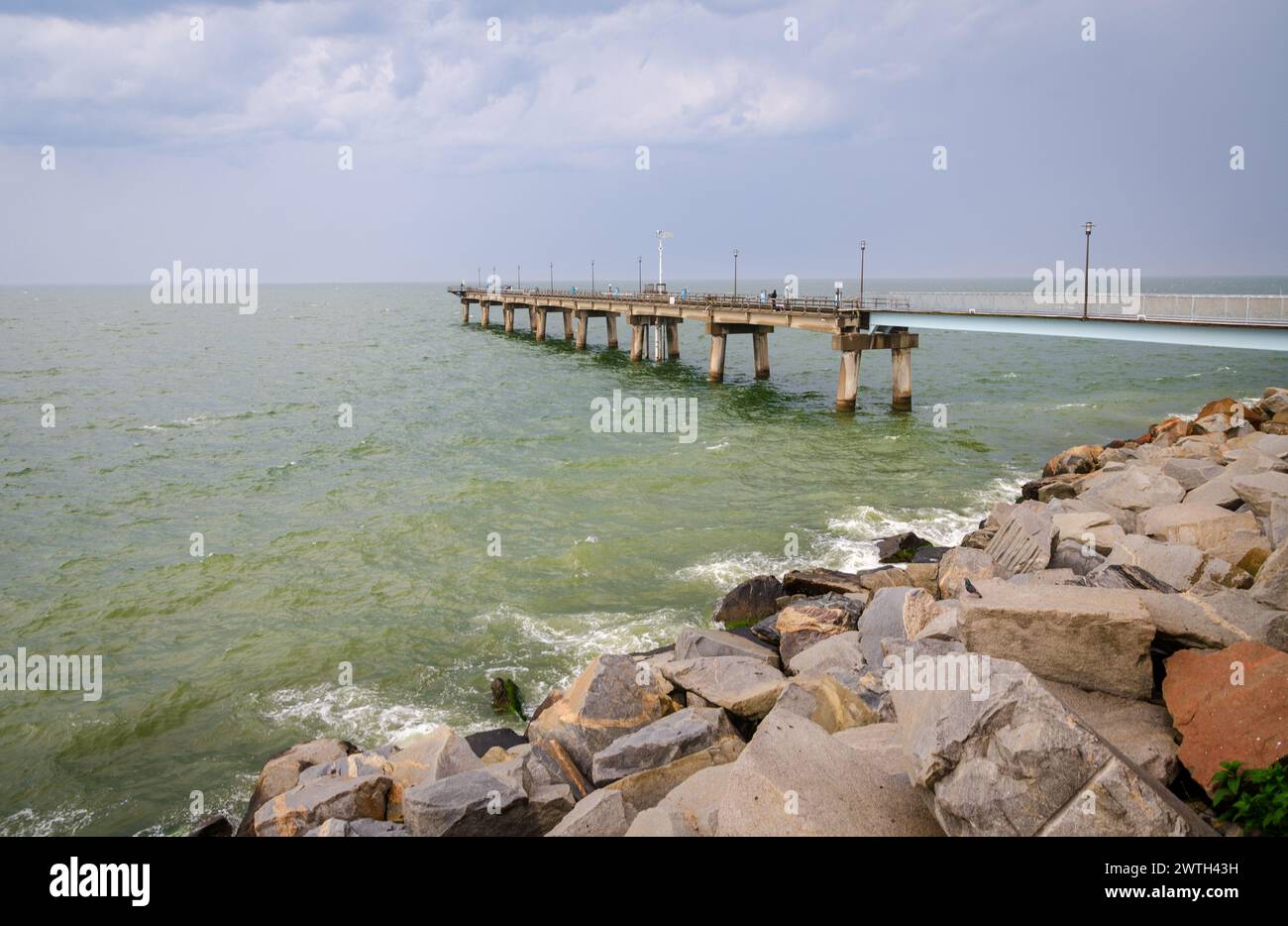 The Chesapeake Bay Bridge-Tunnel, Virginia, USA Stock Photo - Alamy