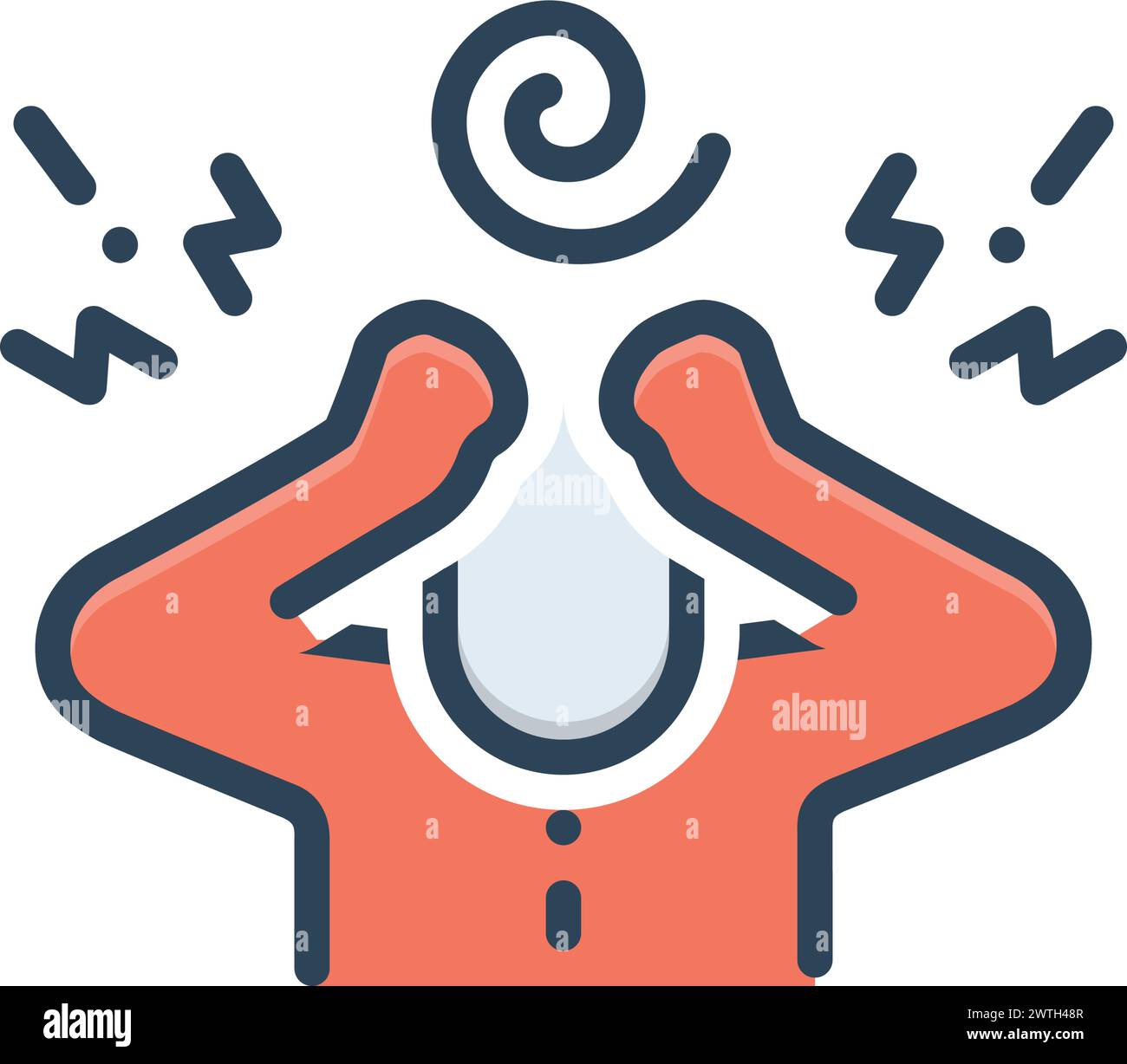 Panic irritation hi-res stock photography and images - Alamy