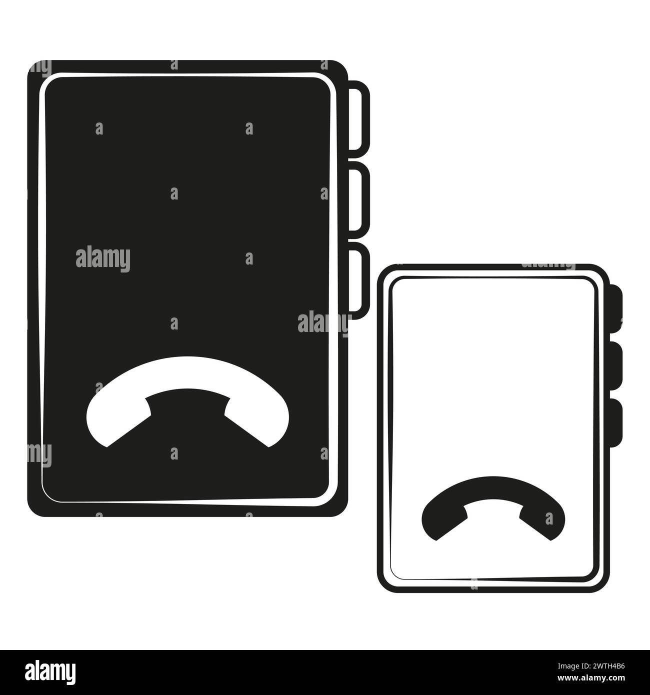 Phone directory black and white hi-res stock photography and images - Alamy