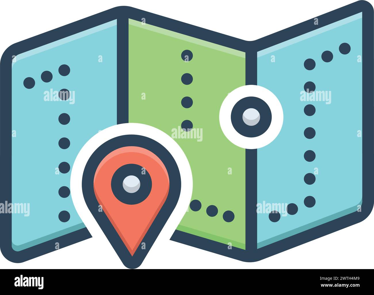 Diagrammatic map Cut Out Stock Images & Pictures - Alamy