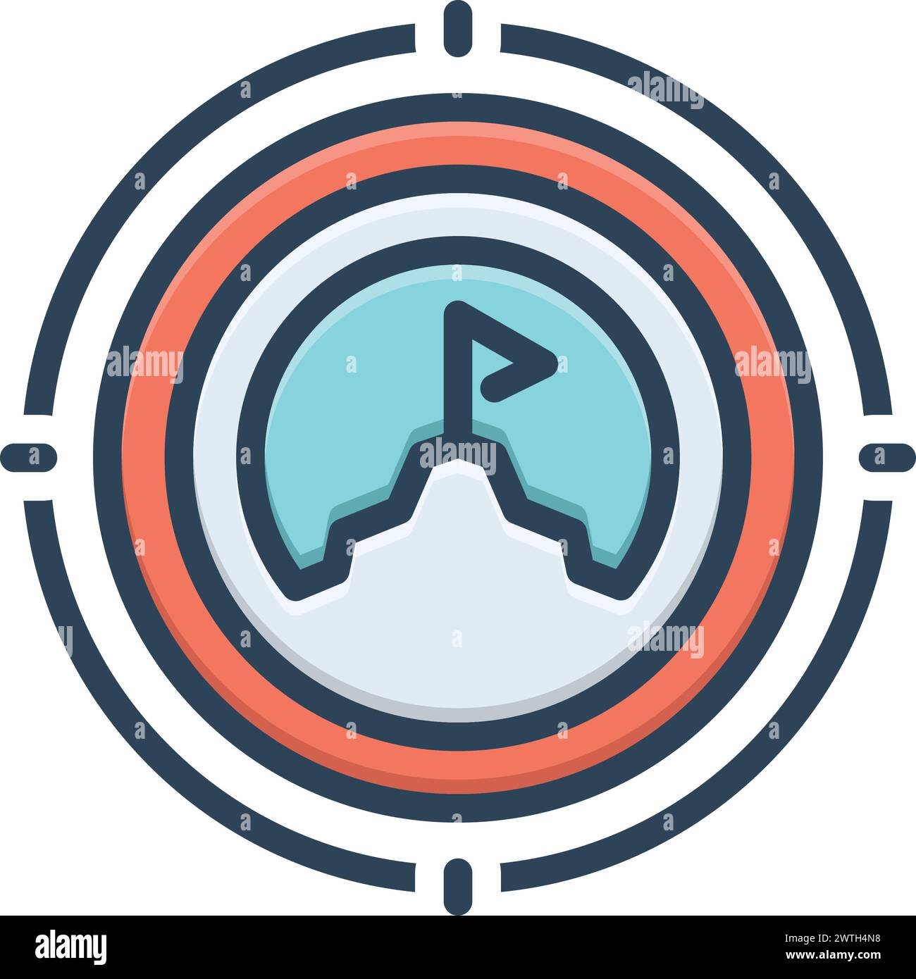 Icon for goals, target Stock Vector Image & Art - Alamy