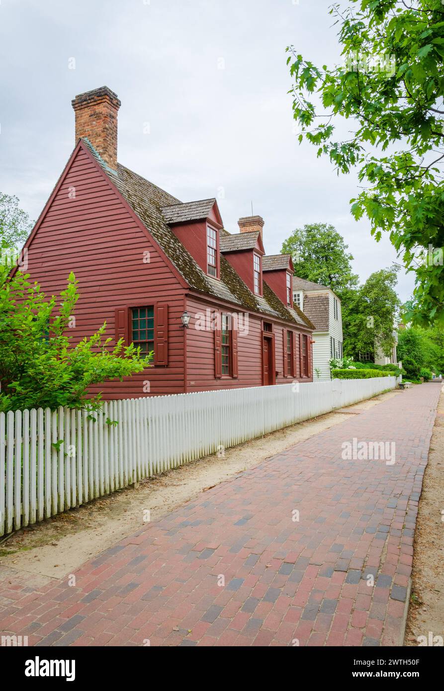 The “Historic Triangle” Historical Colonial Williamsburg in Virginia ...