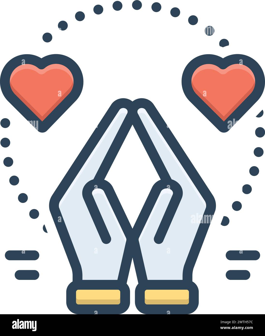 Icon for gratitude, welcome Stock Vector Image & Art - Alamy