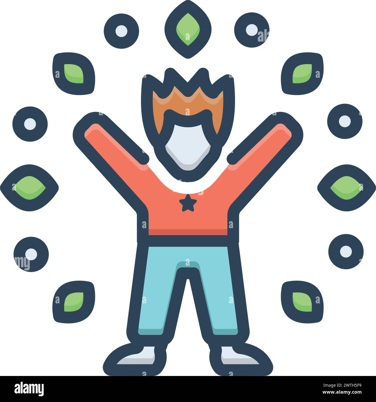 Icon for well being, wellness Stock Vector Image & Art - Alamy