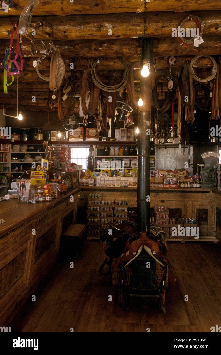 Indian Trading Post Stock Photo - Alamy