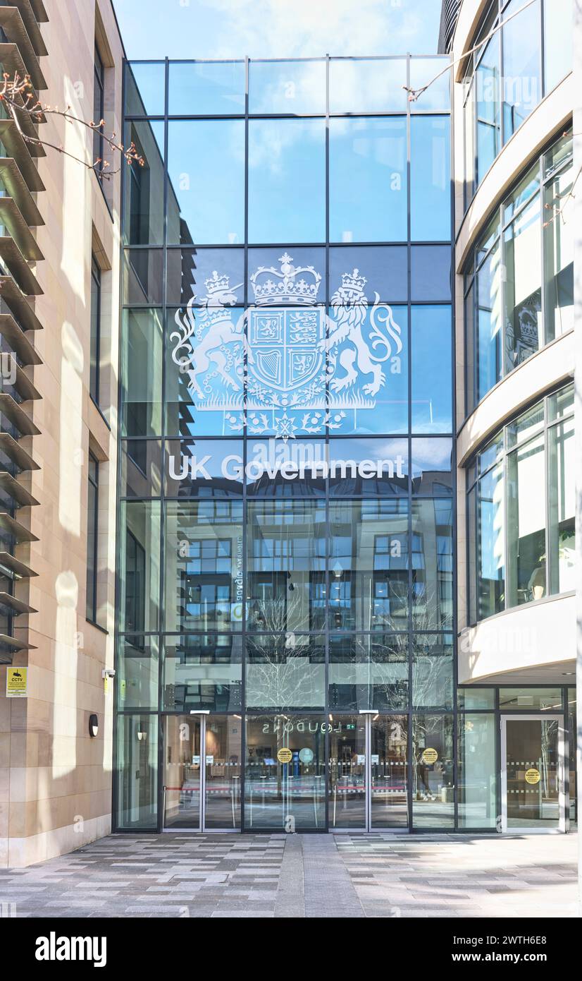 UK Government building, Edinburgh, Scotland Stock Photo - Alamy