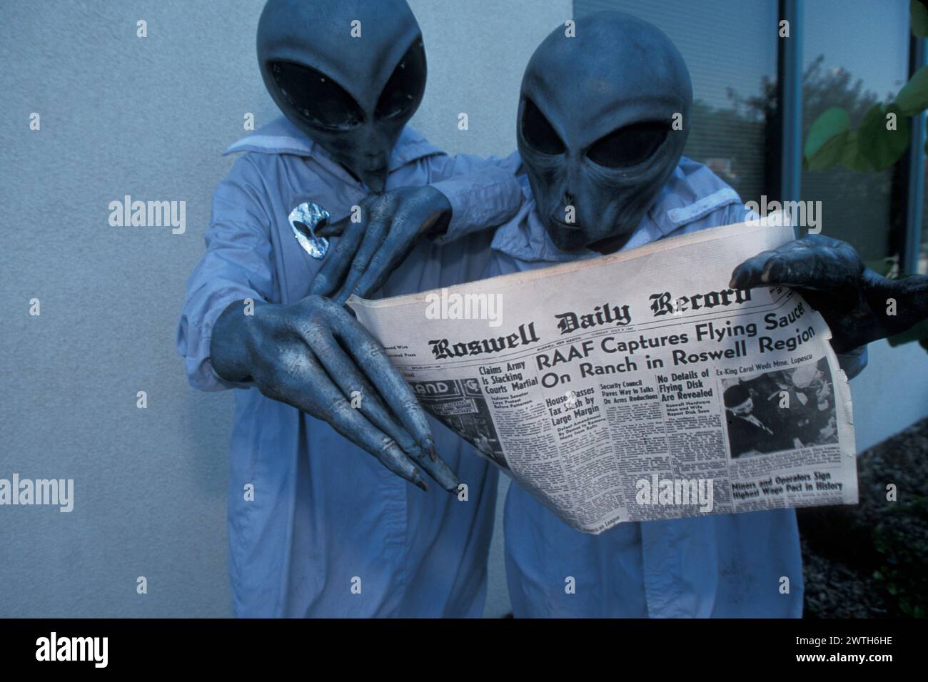 Roswell UFO Festival Stock Photo - Alamy