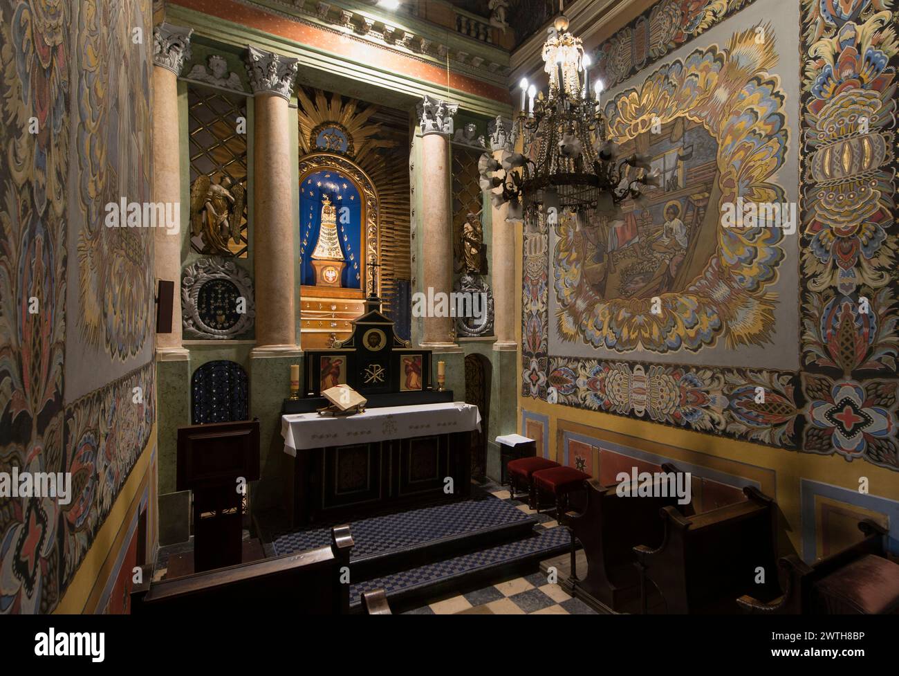 Jan Bukowski, polychrome, Loreto house, Church of the Annunciation of ...