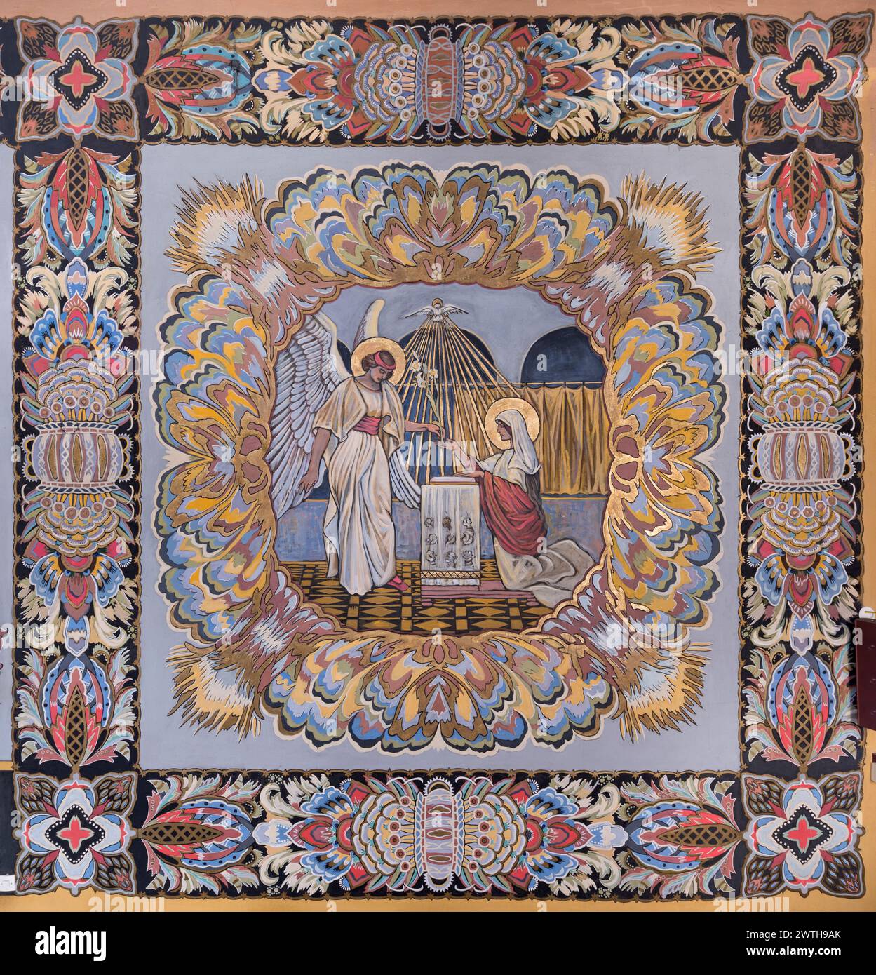 Jan Bukowski, polychrome, Loreto house, Church of the Annunciation of ...