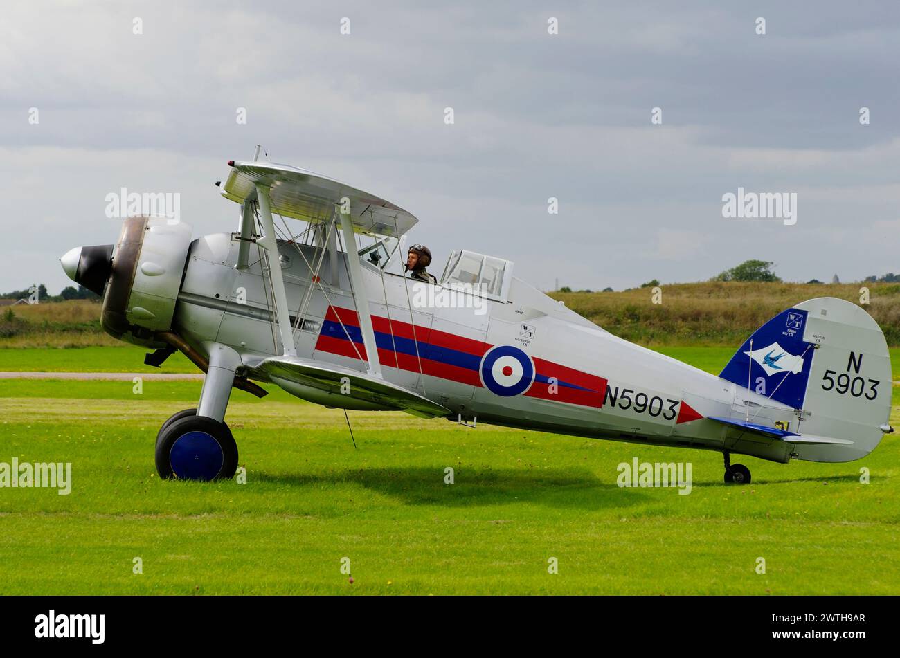 Gloster Gladiator, Mk II, G=GLAD, N-5903, Shoreham Air Display, England ...