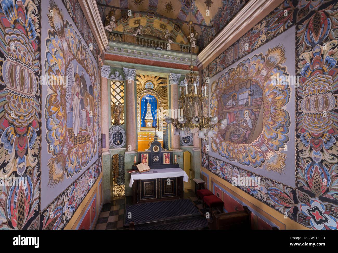 Jan Bukowski, polychrome, Loreto house, Church of the Annunciation of ...